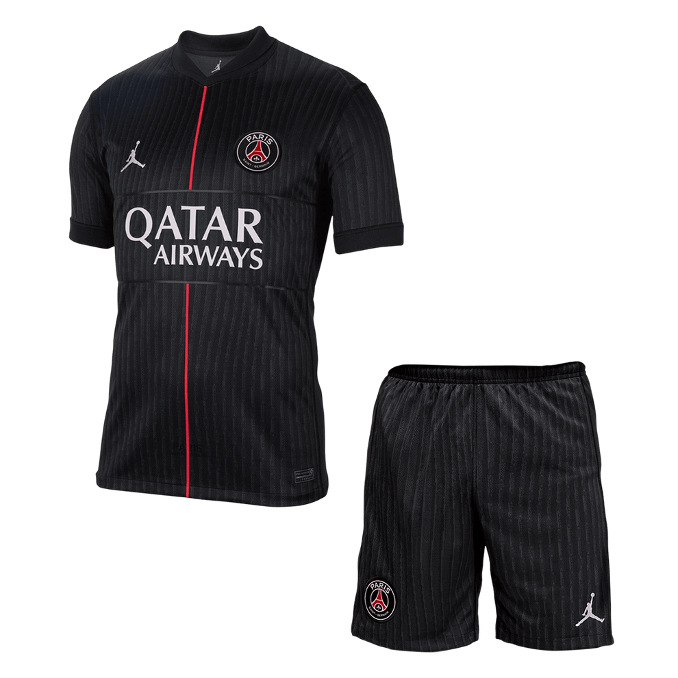 Les Parisiens Fourth Maillot Kit 2025/26 Noir – les maillots de foot